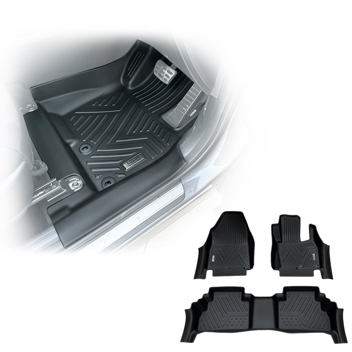 5D TPE Car Floor Mats for KIA Sportage NQ5 Series 2021-2025 – OAD4X4 Accessories
