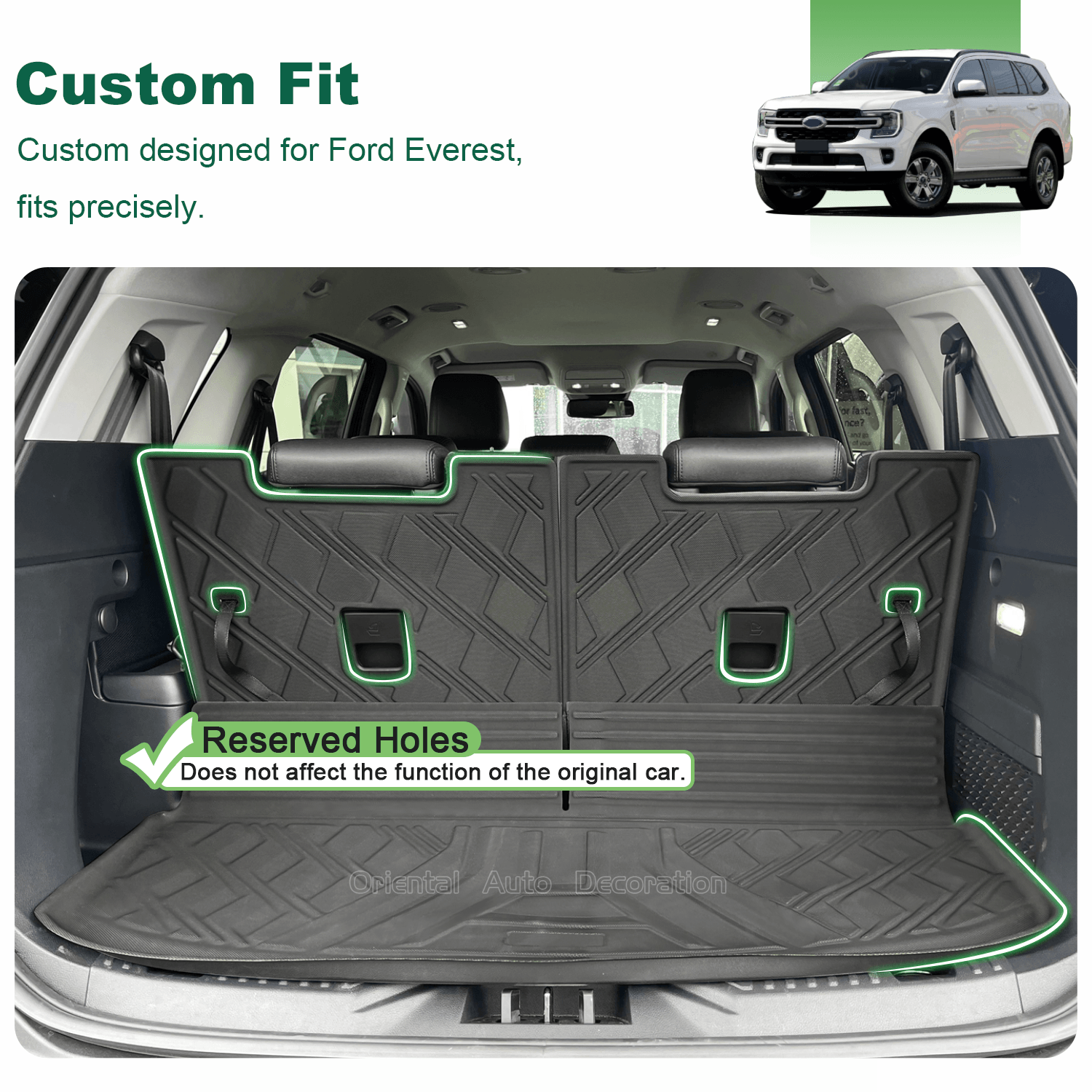 Boot Liner for Ford Everest Next-Gen 2022-Onwards – OAD4X4 Accessories
