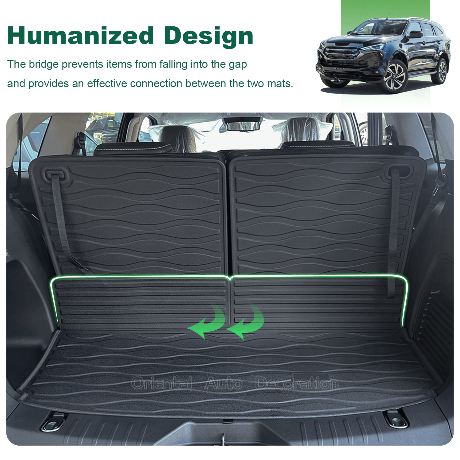 Boot Liner for ISUZU MU-X MUX 2021-Onwards – OAD4X4 Accessories