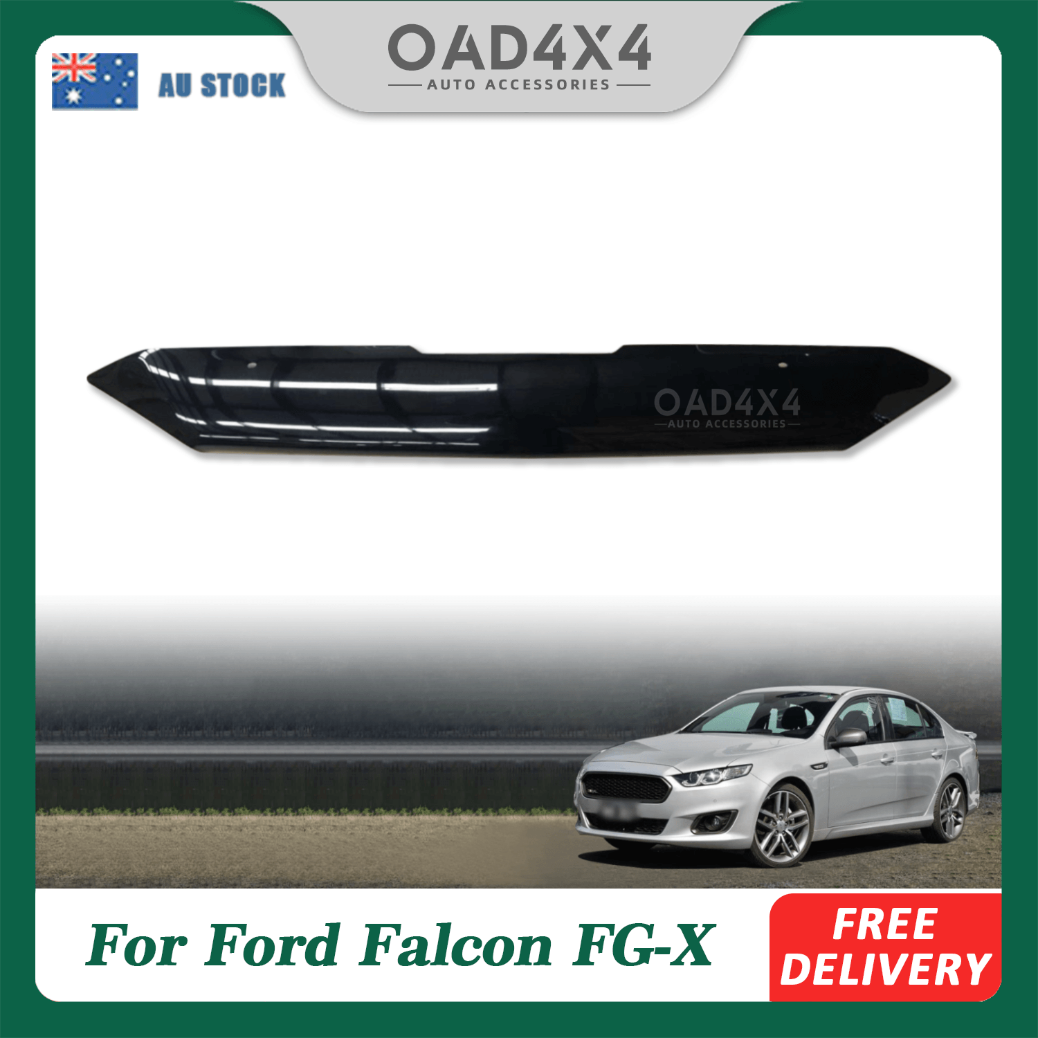 Bonnet Protector for Ford Falcon FG-X 2014-2016 Hood Guard Bonnet Guar ...