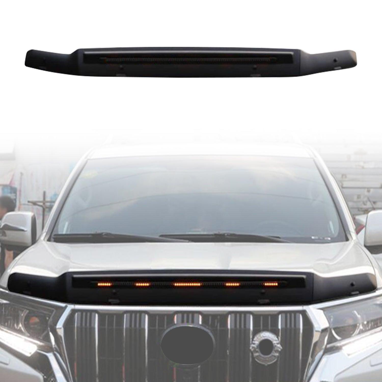LED Light Bonnet Protector for Toyota Land Cruiser Prado 150 2018-Onwa ...