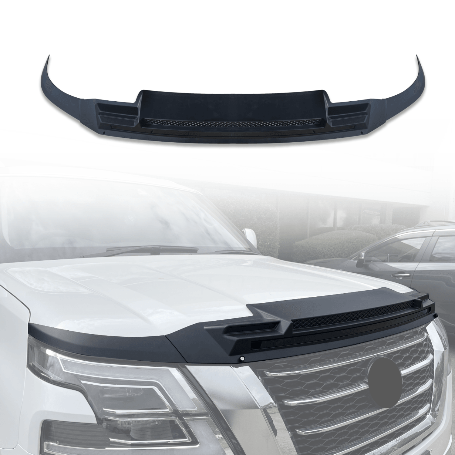 Bonnet Protector for Nissan Patrol Y62 Series 5 2019-Onwards – OAD4X4 ...