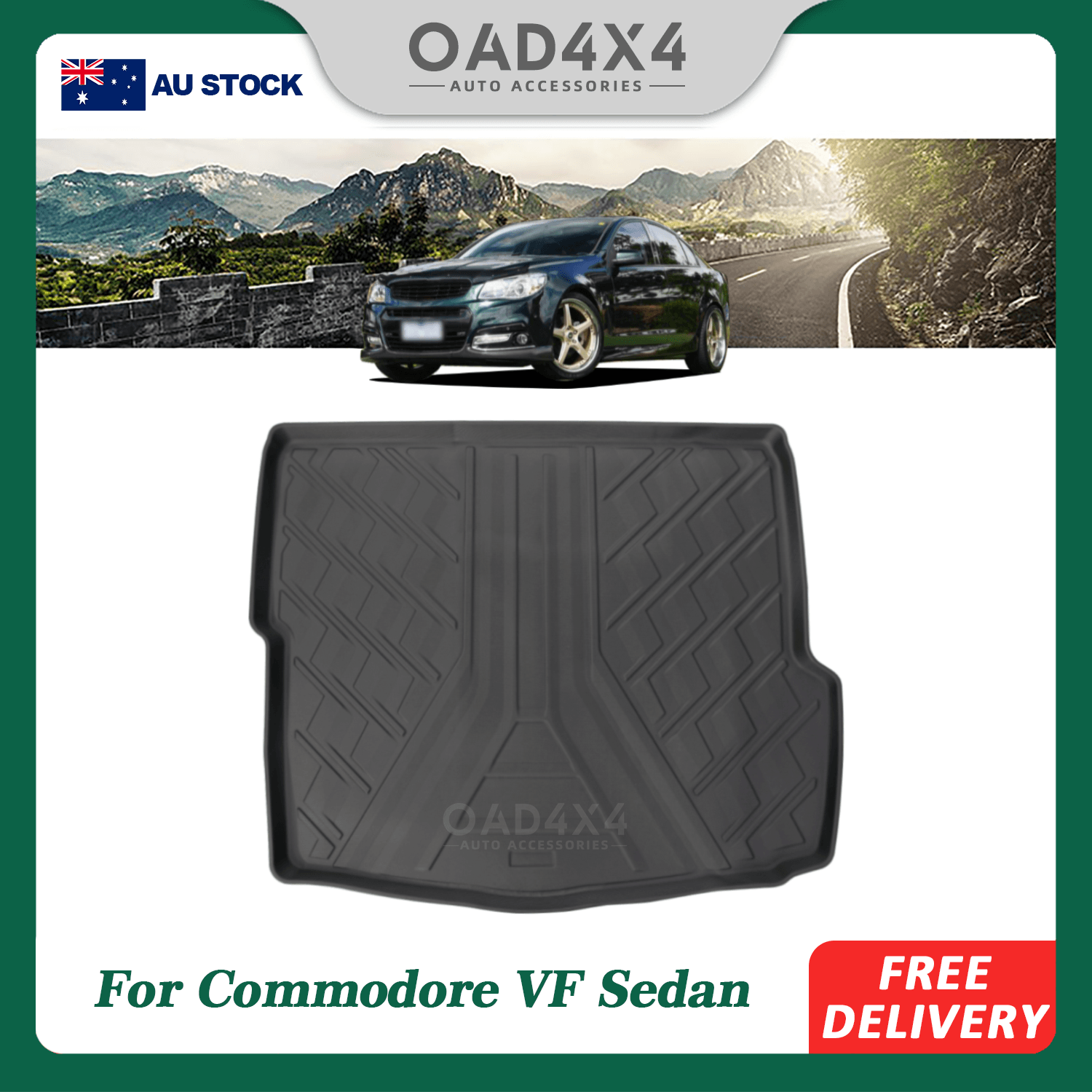 Boot Liner for Holden Commodore VF Sedan – OAD4X4 Accessories
