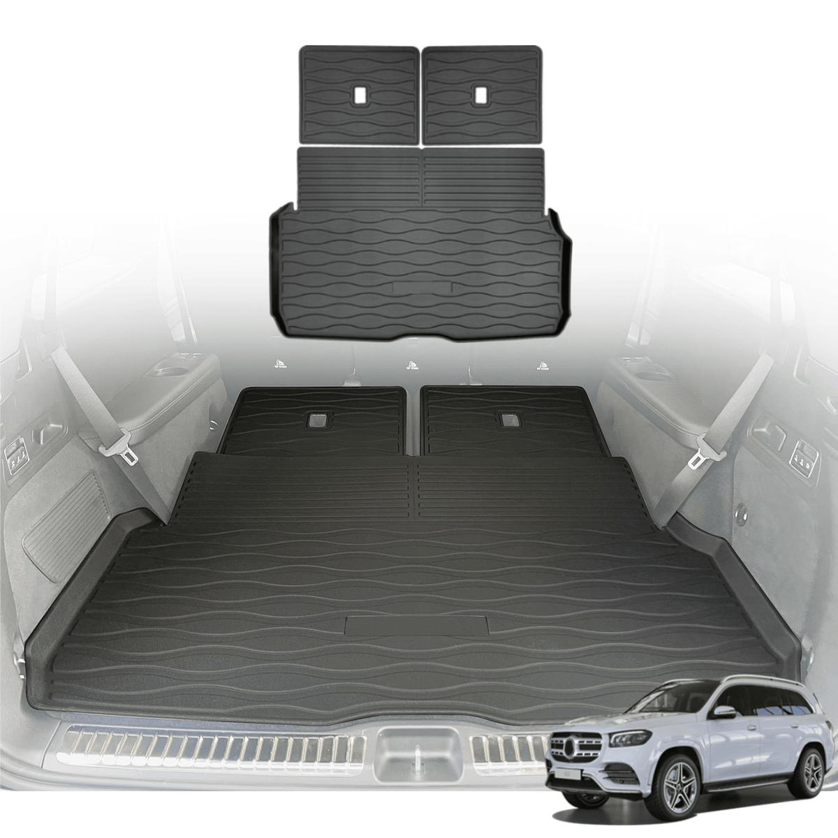Boot Liner for Mercedes-Benz GLS-Class X167 2019-Onwards – OAD4X4 ...
