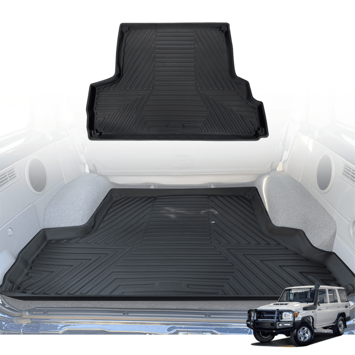 Boot Liner for Toyota Landcruiser 76 Series LC76 – OAD4X4 Accessories