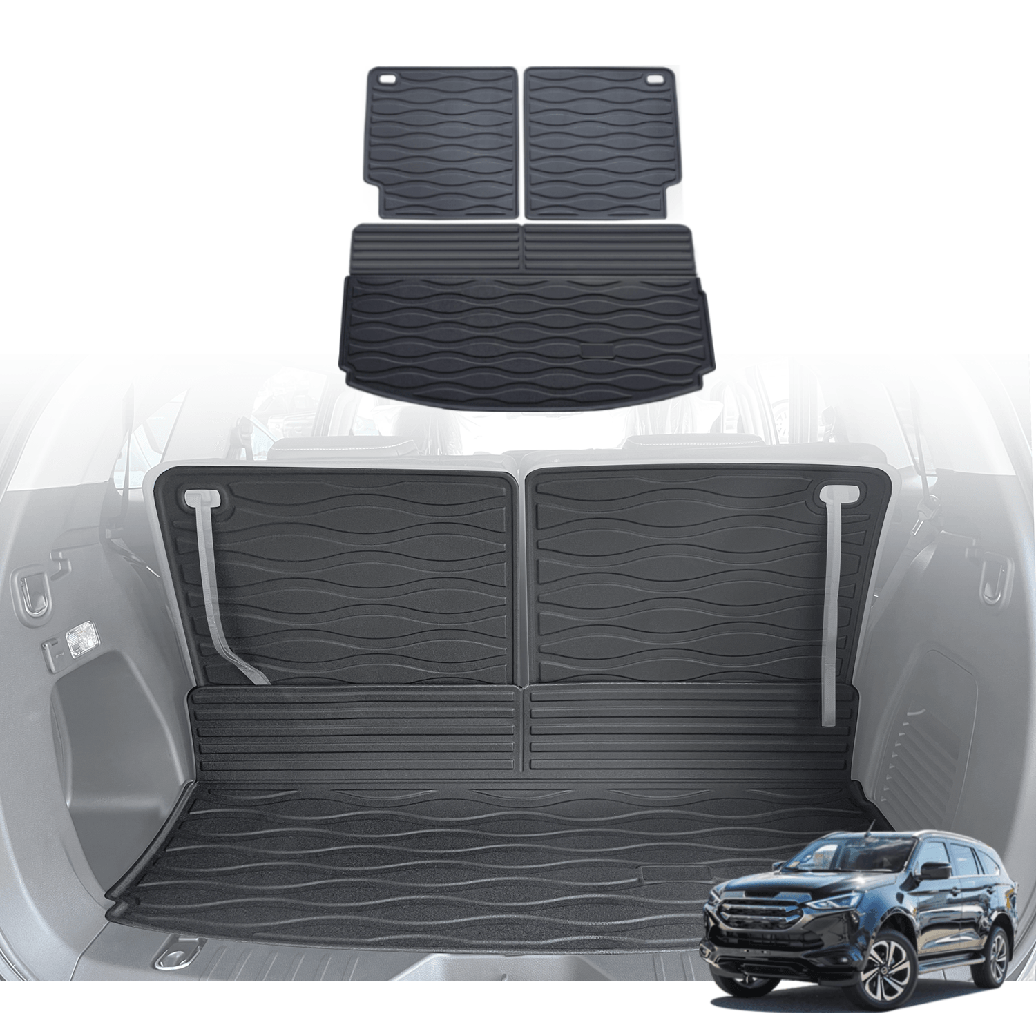 Boot Liner for ISUZU MU-X MUX 2021-Onwards – OAD4X4 Accessories