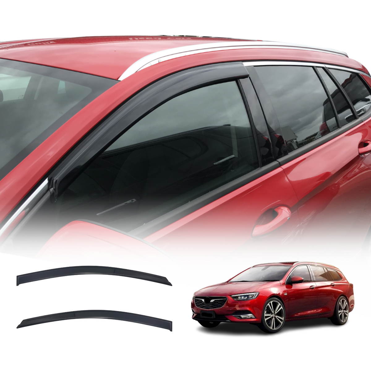 Luxury Weather Shields for Holden Commodore ZB Wagon 2017-2020 2PCS ...