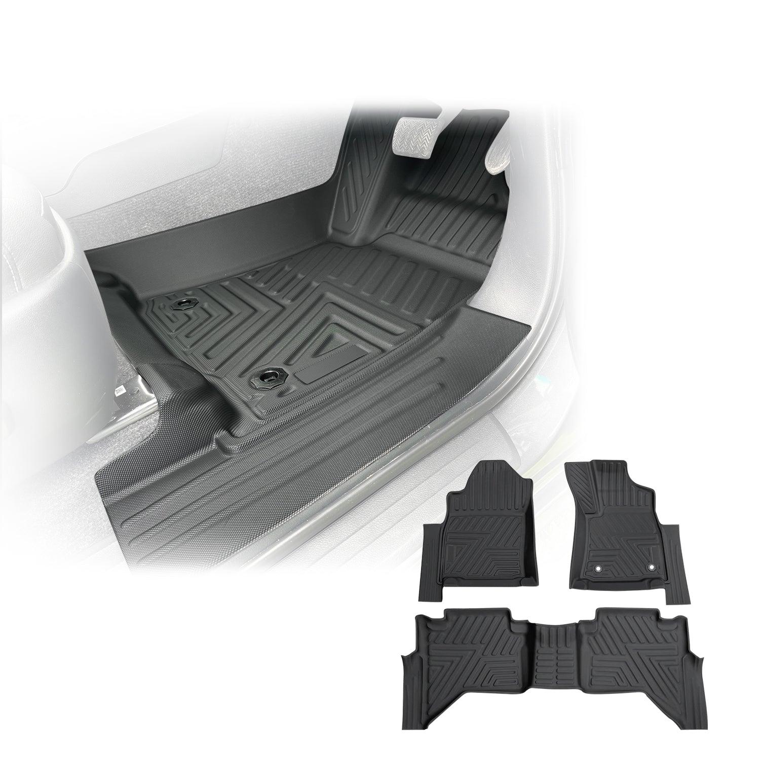 5D TPE Car Floor Mats for Toyota Hilux Dual Cab 2015-2024 – OAD4X4 ...
