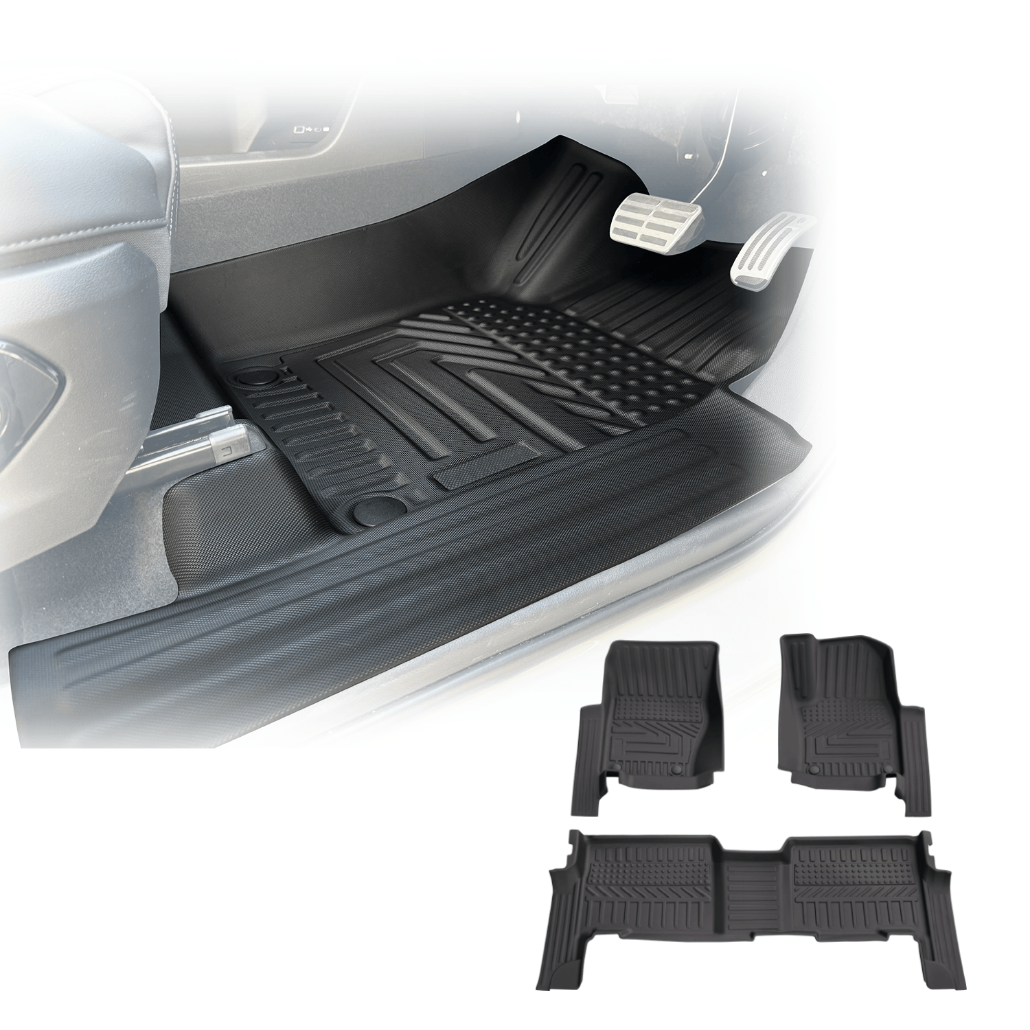 5D TPE Car Floor Mats for GWM TANK 500 TANK500 2024-Onwards – OAD4X4 ...