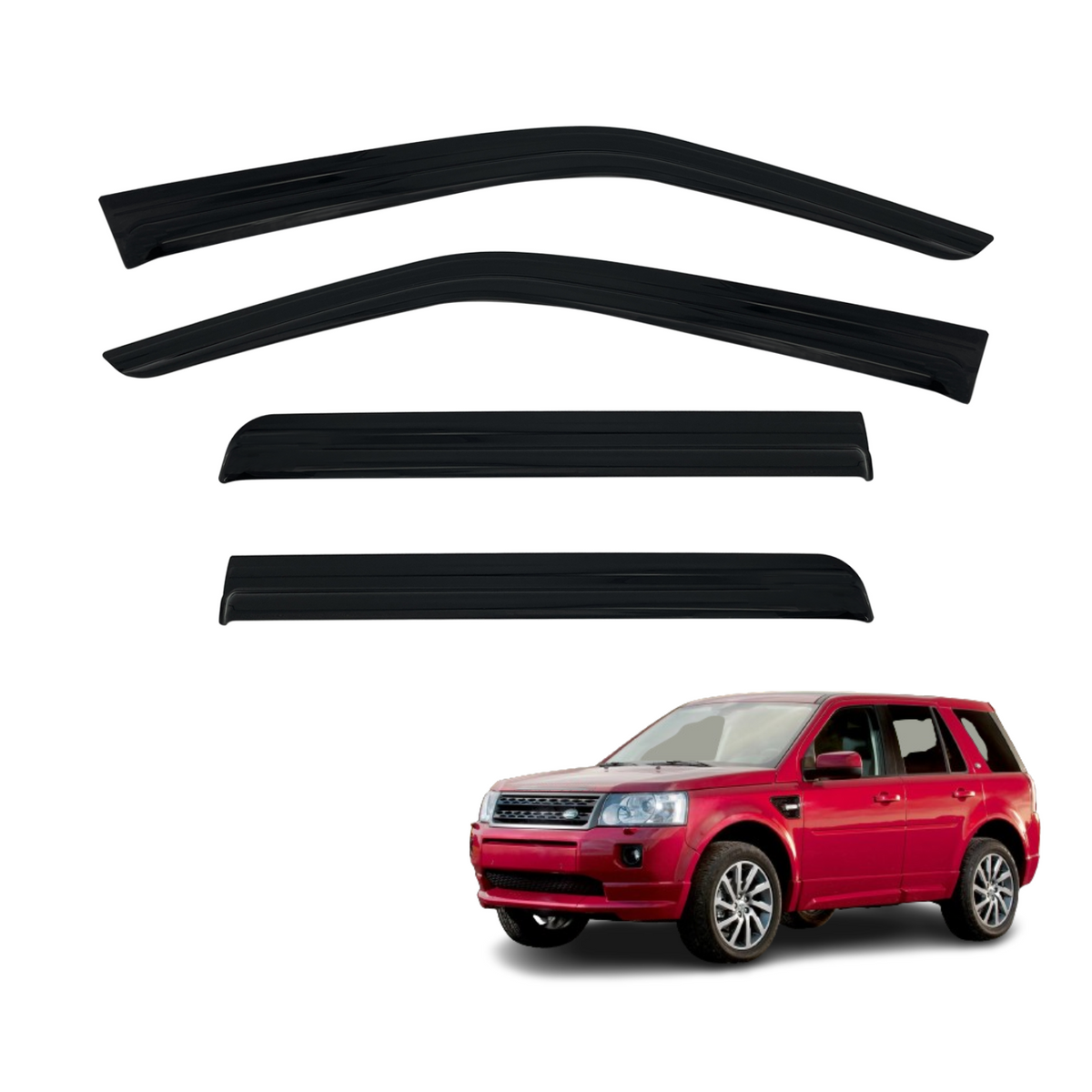Luxury Weather Shields for Land Rover Freelander 2 2007-2014 – OAD4X4 ...