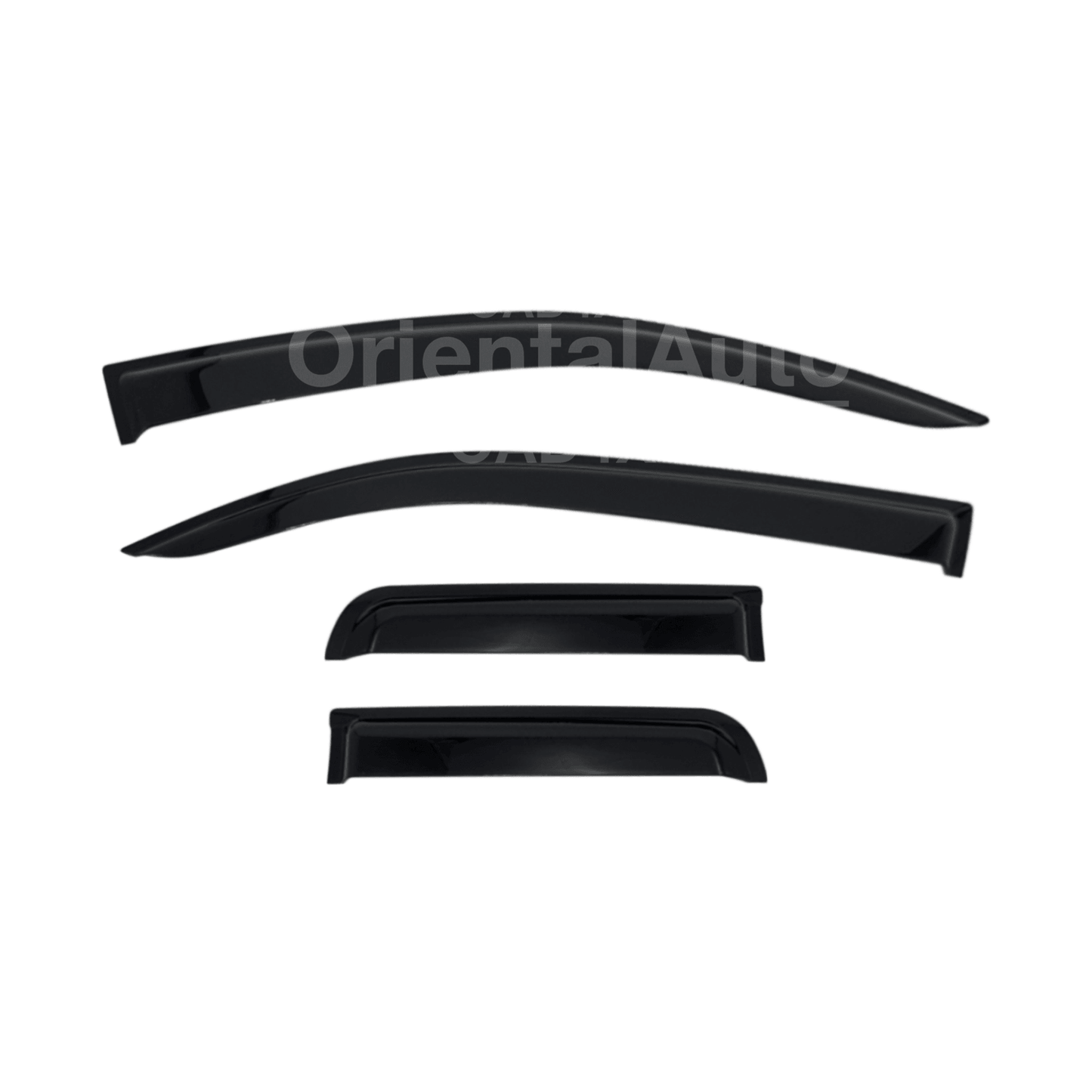 Injection Weather Shields for Toyota Hilux Extra Cab 2015-Onwards ...
