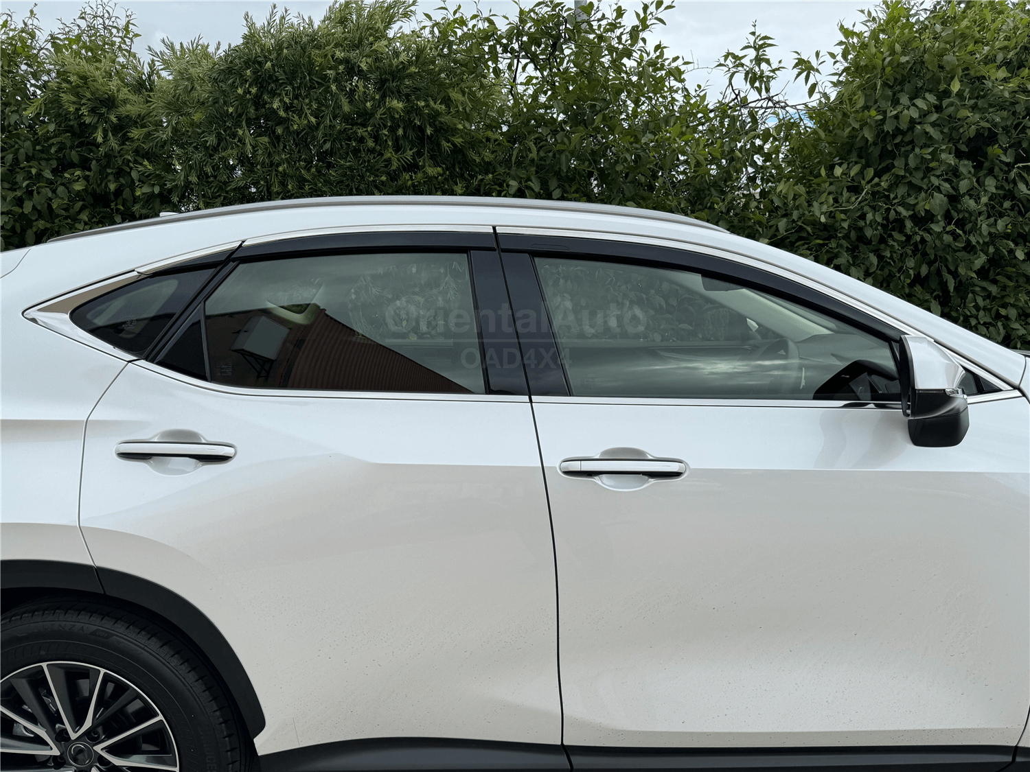 Stainless Edge Weather Shields For Lexus NX Series 2022-Onwards 6PCS ...