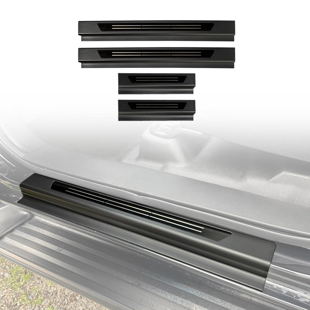OAD Black Door Sill Protector for ISUZU D-MAX / DMAX Dual Cab 2020 ...
