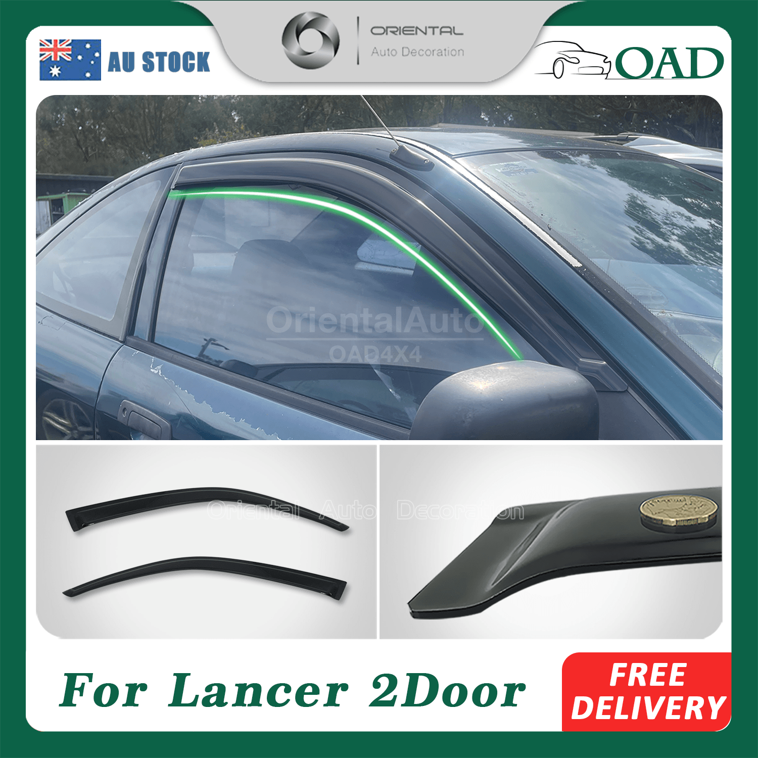 Luxury Weathershields Weather Shields Window Visor For Mitsubishi Lanc ...