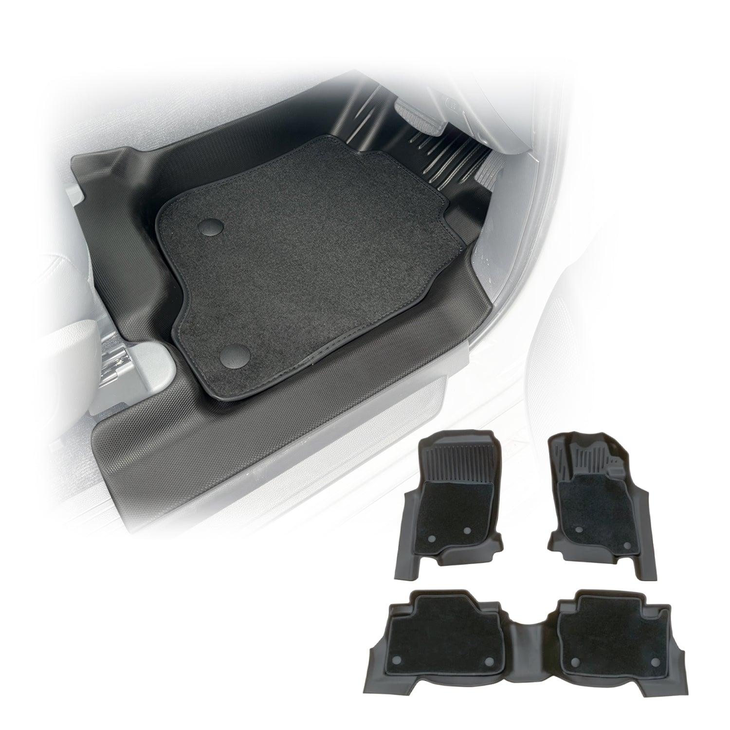 5D Double-Layer Car Floor Mats for Mitsubishi Pajero Sport 2015-Onward ...