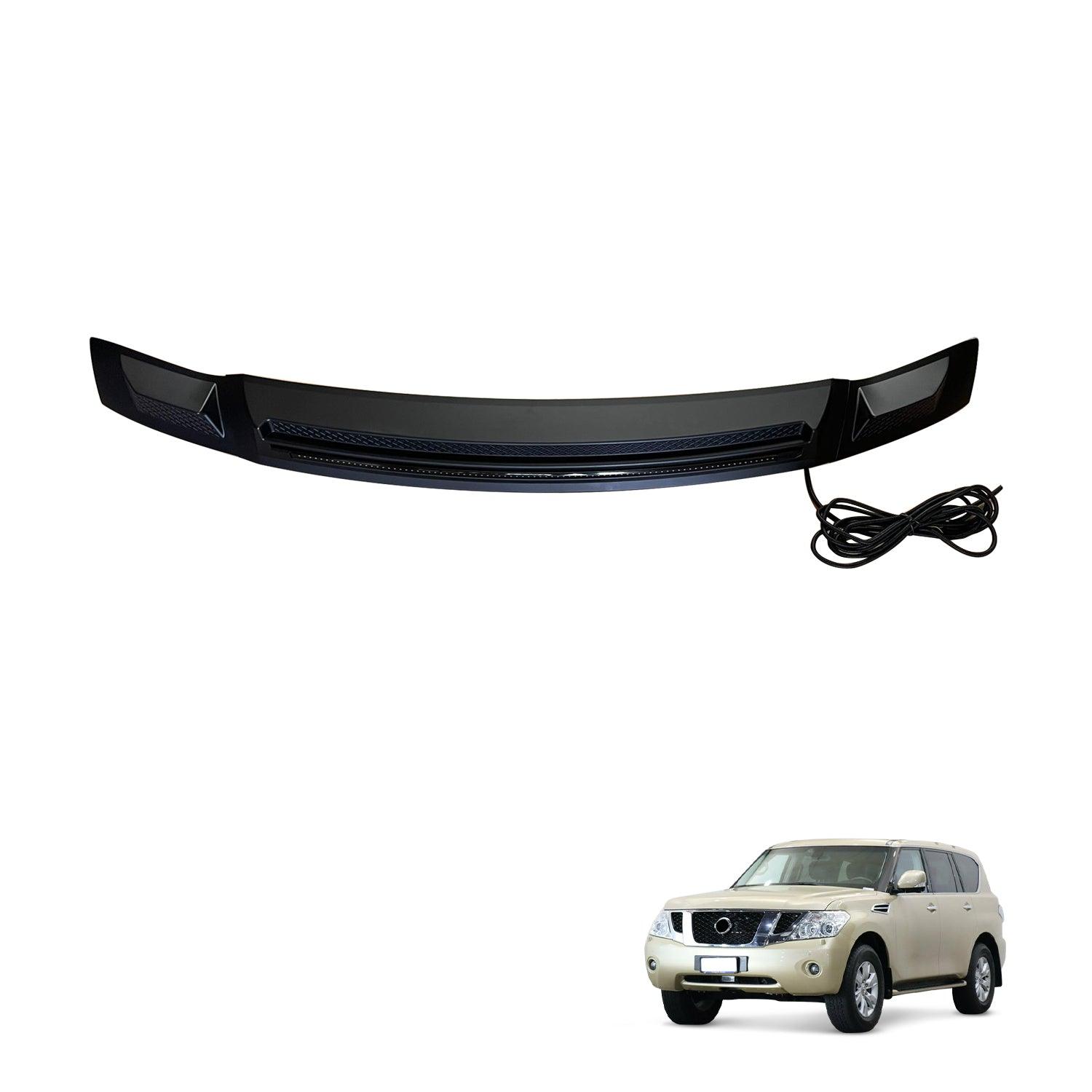 LED Light Bonnet Protector for Nissan Patrol Y62 2012-2019 – OAD4X4 ...