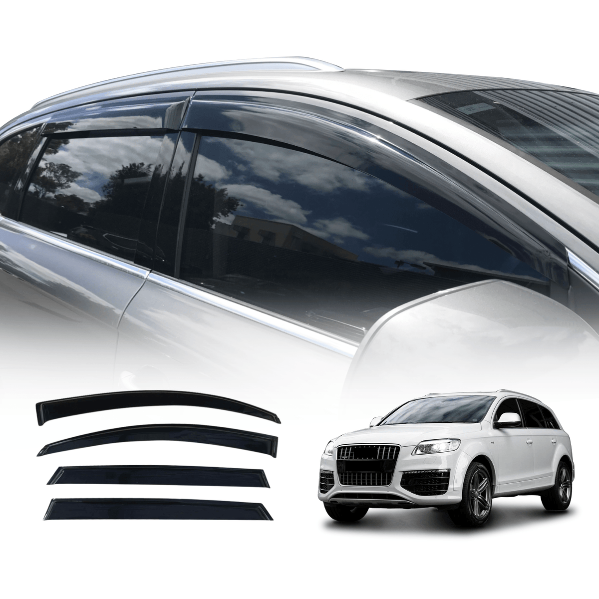 Weather Shields for Audi Q7 2006-2015 – OAD4X4 Accessories