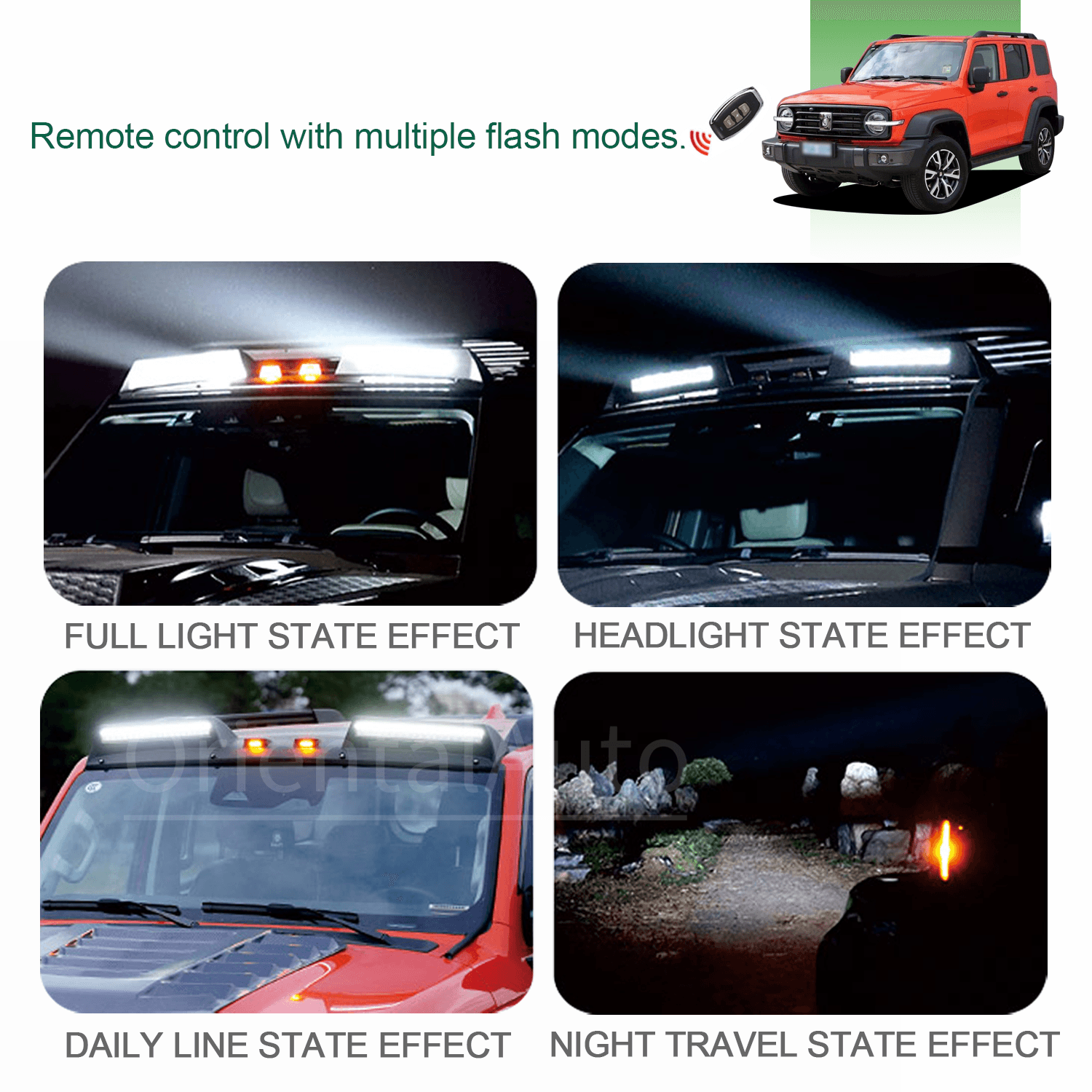 Roof Searchlight for GWM TANK 300 – OAD4X4 Accessories