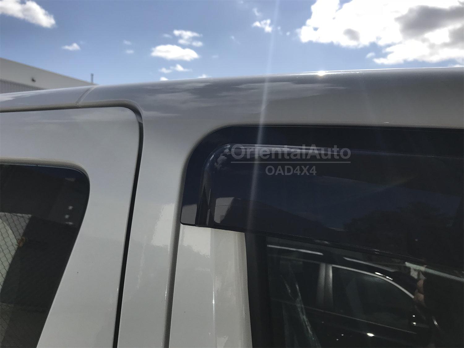 Injection Weather Shields For Toyota Hiace 2019-Onwards – OAD4X4 ...