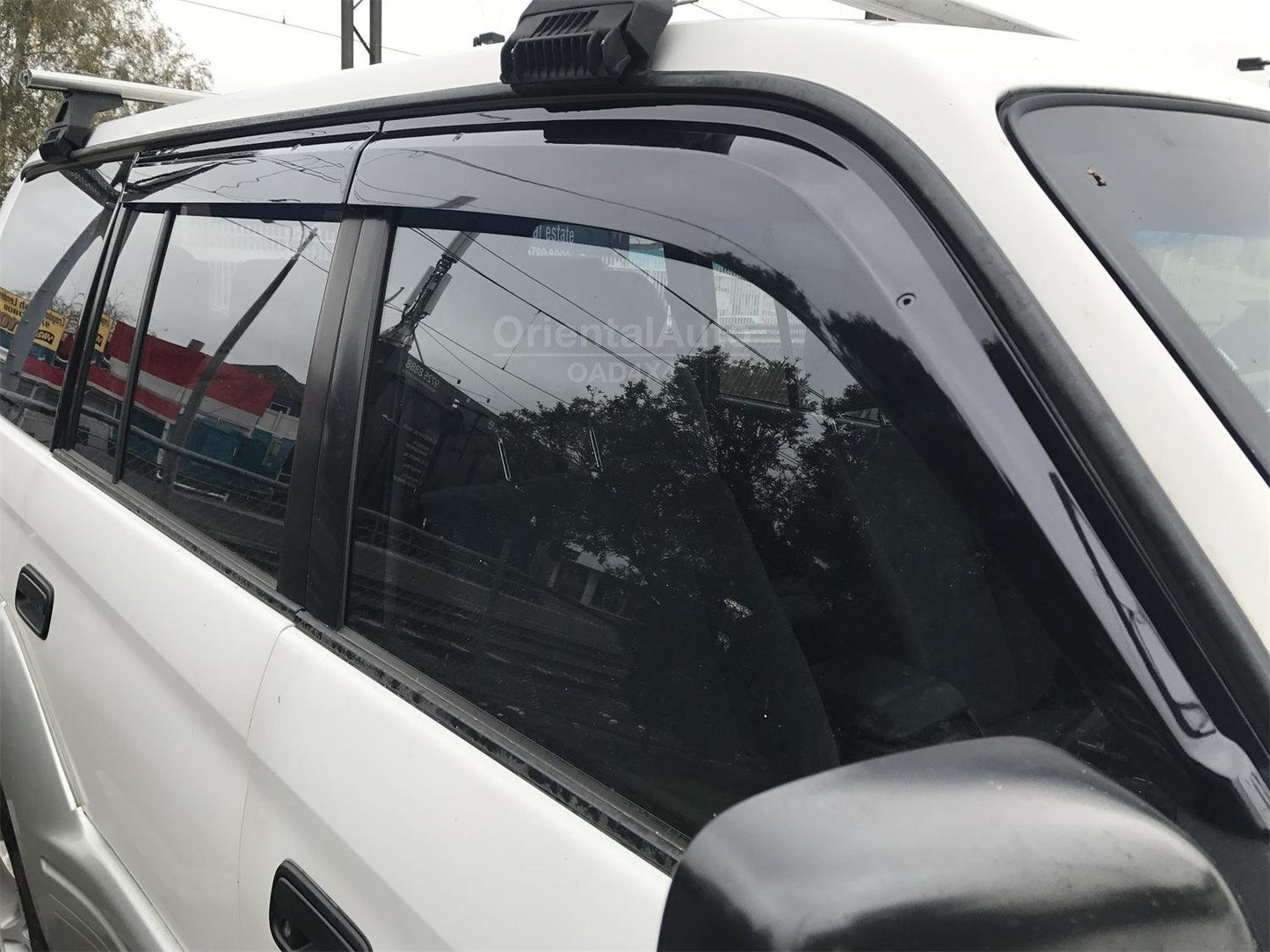 Injection Weathershields Weather Shields Window Visor For Toyota LandC ...