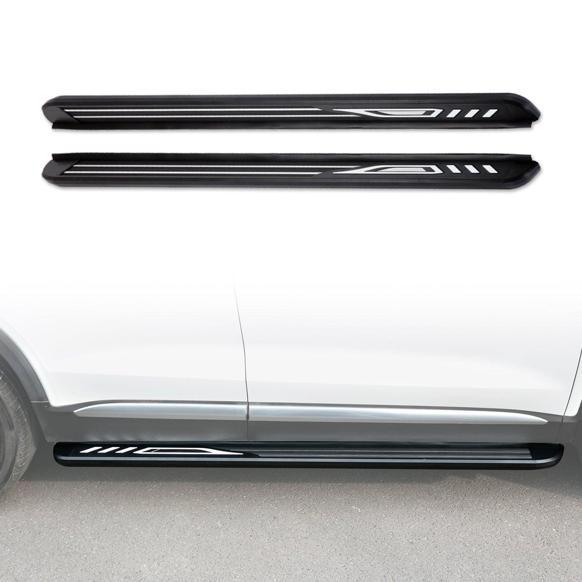 Side Steps for Mercedes-Benz GLE Class / ML Class W166 2012-2019 #ZY ...