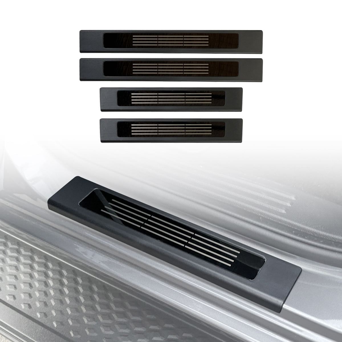 ABS Door Sill Protector for Volkswagen Amarok Next-Gen Dual Cab NF Ser ...