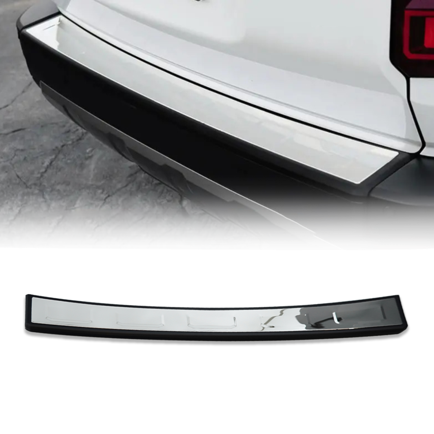 Rear Bumper Step Cover for Toyota Prado 250 Series | Durable Boot Lip ...